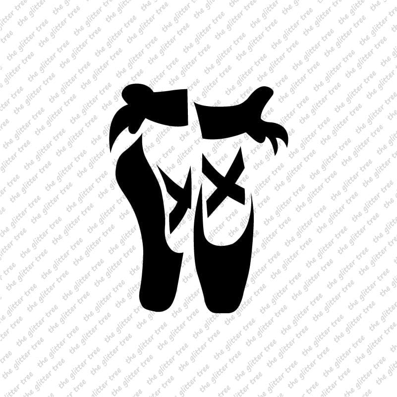 Ballet Shoes Stencil – The Glitter Tree