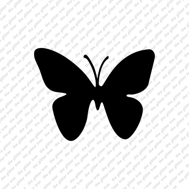 Easy Butterfly Stencil Butterfly Drawing Easy Tutorial Step By Step