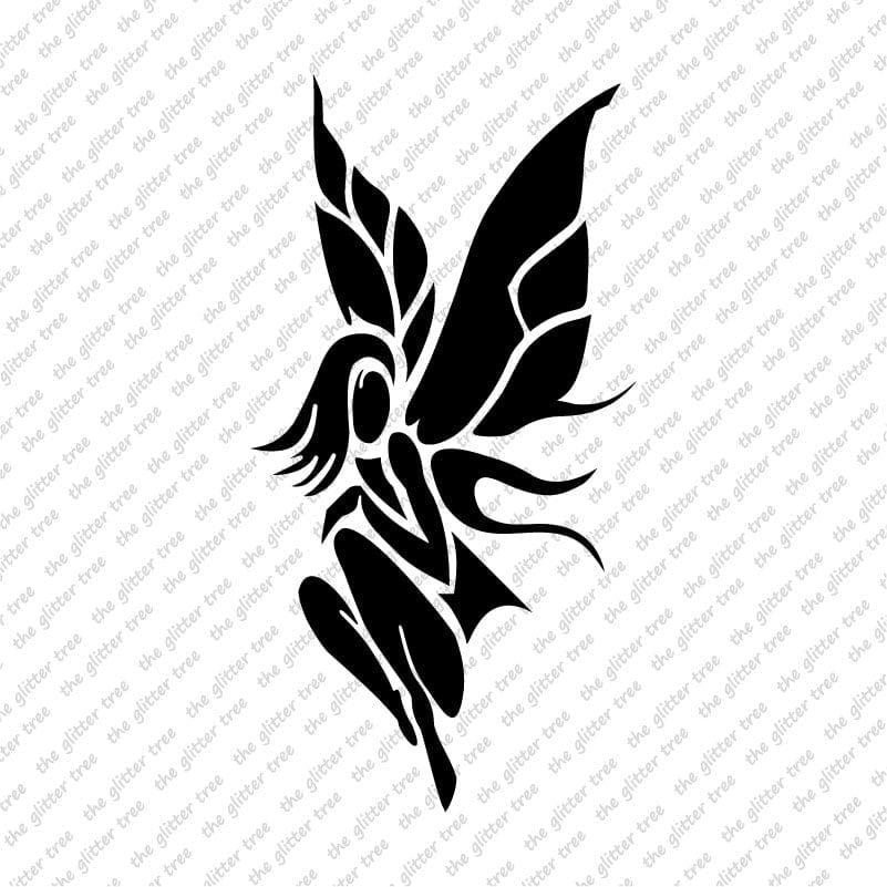 Fairy Stencil – The Glitter Tree