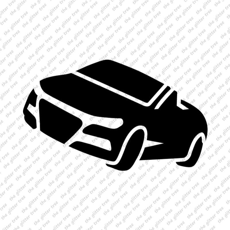 Sports Car Stencil – The Glitter Tree