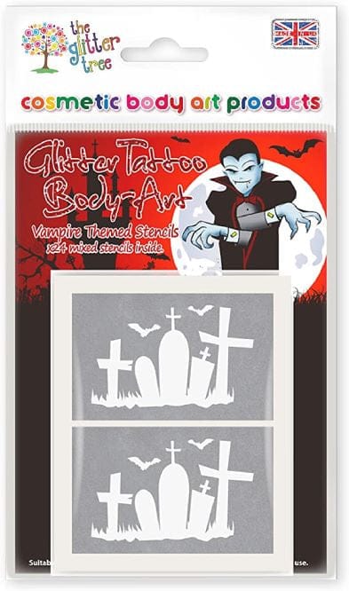 Vampire themed glitter tattoo stencils. – The Glitter Tree